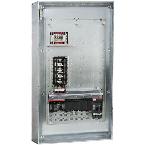 Square D Cp18864n4q2c Panelboard 400a 3 Phase 225a Nq Lighting Section With 42 Circuits Cu Bus