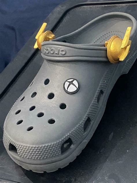 Stl File Xbox Pin For Crocs 🎮 ・design To Download And 3d Print・cults