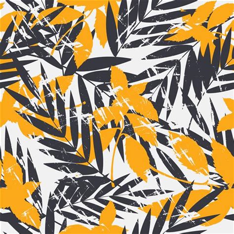 الگوی برگ خرما گرمسیری شاخه ها و برگ های گیاهان گرمسیری تصویر برداری