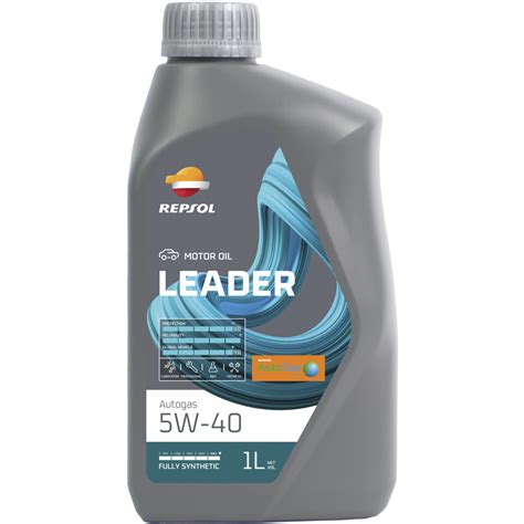 Купить Моторное масло Repsol LEADER AUTOGAS 5W-40 1л (RPP0107JHA), цена ...