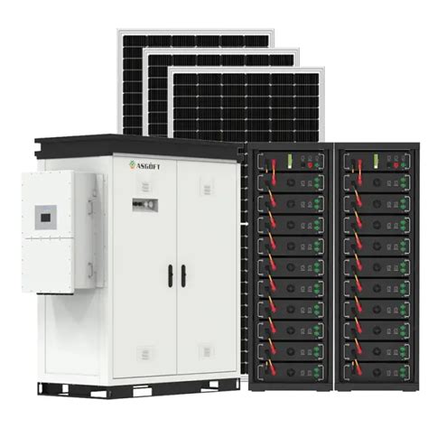 50kw 100kw Outdoor Lithium Battery Storage System For Solar And Wind Energy Hybrid Microgrid