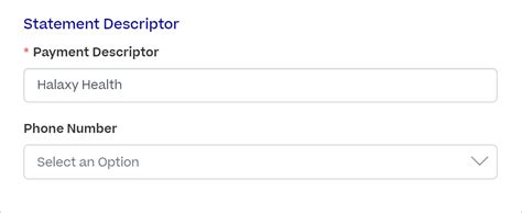 Customise Your Statement Descriptor For Bank Records Halaxy Help Guide