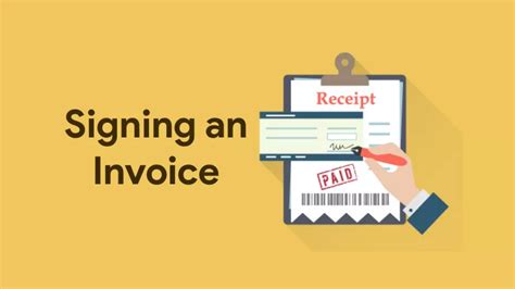 Guide On Effective Methods Of Signing An Invoice Updf