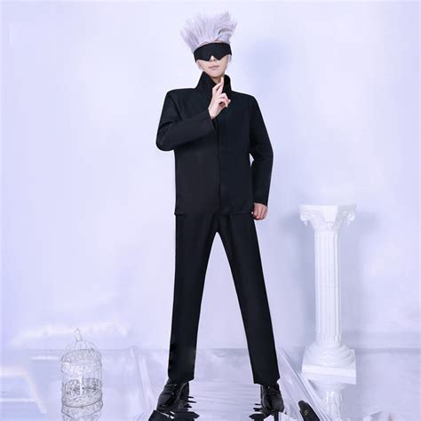 Gojo Satoru Cosplay Outfit Premium Quality Anime Costume
