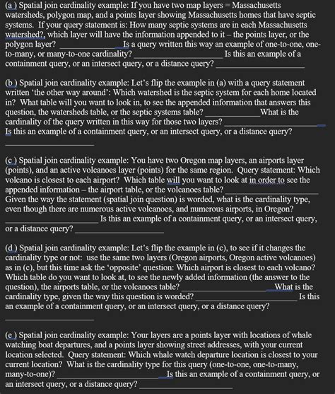 Solved A ﻿spatial Join Cardinality Example If You Have