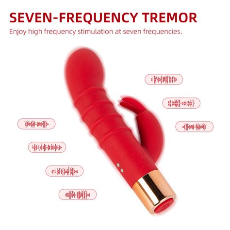 Silicone Waterproof Quiet Rabbit Vibrant Massager Massage Tool For