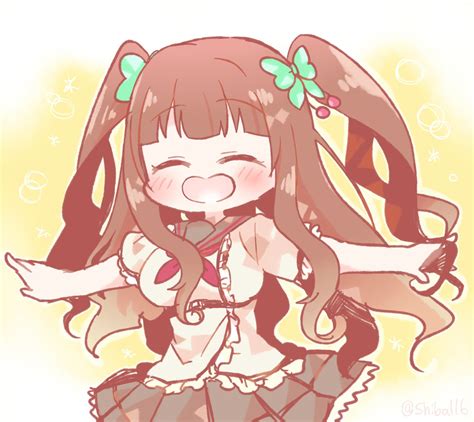 ちえりちゃんはいつ見てもかわいいなぁ ちぇり絵 」しばうおおぉおお🌌のイラスト