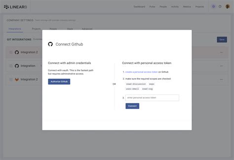 How To Re Authorize Git Integration Helpdocs And User Setup Linearb