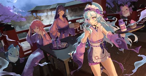 夢見月瑞希 【お仕事】原神ver 5 4記念イラスト Rasa C106のイラスト Pixiv