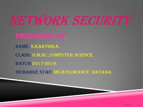 Active And Passive Network Attacks Ppt
