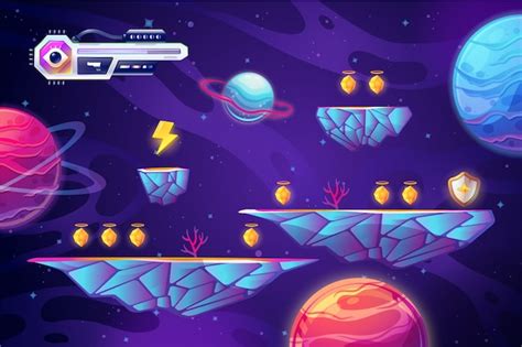 Premium Vector Gradient Game Background