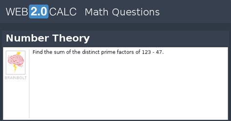 View Question Number Theory
