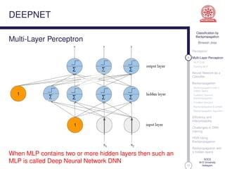 Classification By Back Propagation PPT