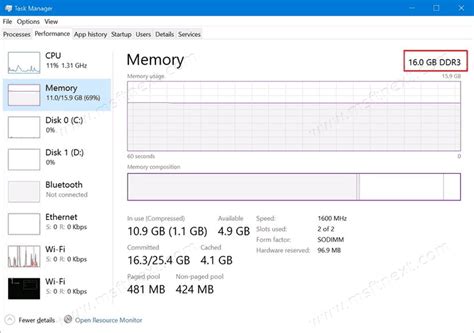 How To Find DDR Memory Type In Windows 10