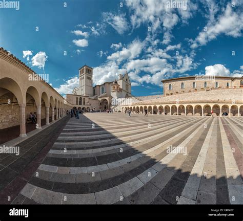 Italy Europe Assisi Umbria Basilica Di San Francesco Dassisi