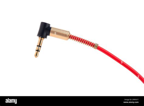 Red AUX Auxiliary Cable With 3 5 Mm Jack Male To Male Isolated Over