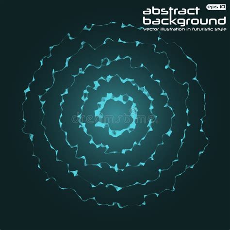 Infographic Of Big Data Visualization Intricate Threads And Abstract