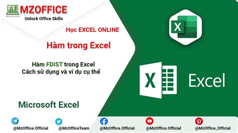 Hàm Fdist Trong Excel Cách Sử Dụng Và Ứng Dụng Chi Tiết Mzoffice
