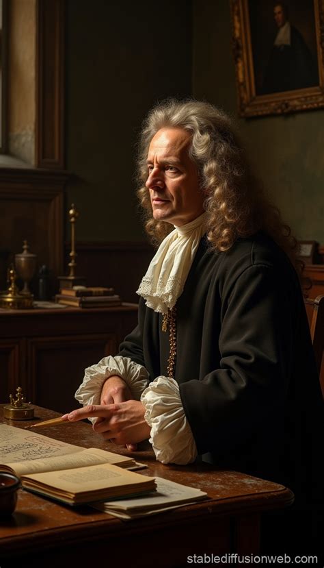 Isaac Newton Teaching Mathematics In 17th Century Cambridge Stable Diffusion Online Isaac Newton Teaching Mathematics In 17th Century Cambridge Stable Diffusion Online