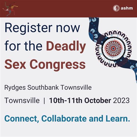 Ashm On Linkedin Register Now To Attend The Deadly Sex Congress A Unique Opportunity To…
