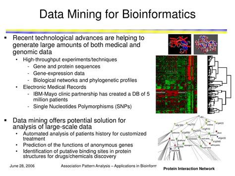 Ppt Association Pattern Analysis Applications In Bioinformatics Powerpoint Presentation Id