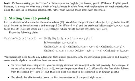Please Solve With An English Proof Only Words And Chegg Com