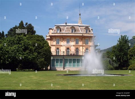 Verbania Piedmont Italy The Botanical Gardens Of Villa Taranto On The