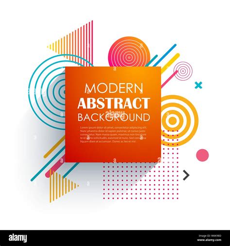 Abstract Geometric Red Square Pattern Design And Background Use For Modern Design Cover