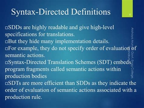 Syntax Directed Translation Pdf