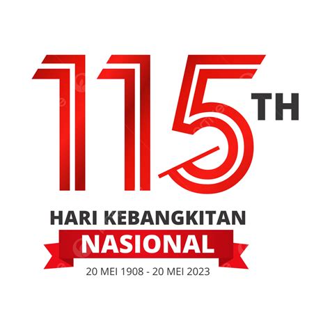 الشعار الرسمي ليوم الصحوة الوطني 115th Harkitnas 2023 المتجه 2023 شعار