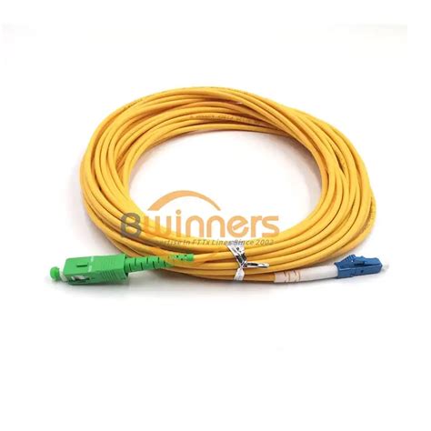 Fiber Patch Cord SM SX SC APC LC PC Mm Length M LSZH PVC Jacket BWNFiber