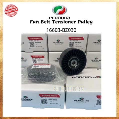 Original Perodua Alza 1 5 Fan Belt Tensioner Pulley Idler Bearing 16603