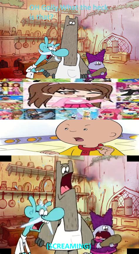 Chowder Schnitzel And Mung Terrified Kl69 Art By Stephen0503 On Deviantart