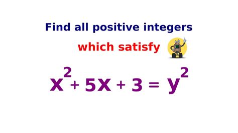 Non Linear Diophantine Equation And How To Solve Completing The Square Technique Youtube