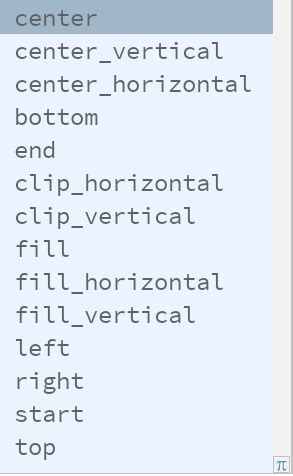 Android gravity和layout gravity的区别 茄子鱼 博客园