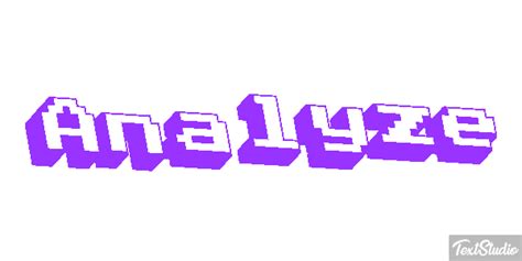 Analyze Word Animated  Logo Designs