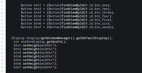 I Have Buttons And I Used This Code To Make The Button Always Square Same Width And Height