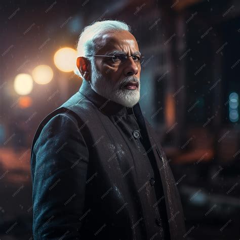 Narendra Modi Ai Images Narendra Modi Realistic Image Narendra Modi Vector Illustrator Premium