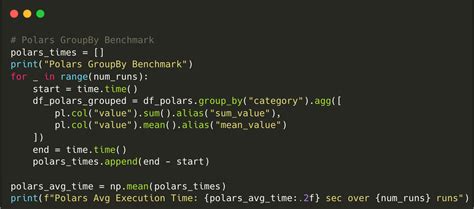 Pandas Vs Polars Benchmarking Dataframe Libraries With Real Experiments