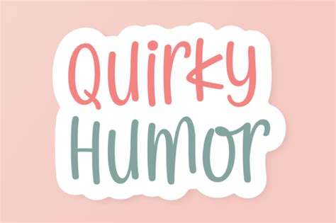 Download Quirky Humor Font Font For Free Font Style