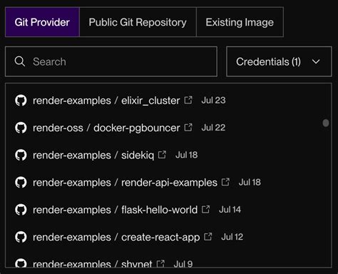 Connect Github Render Docs