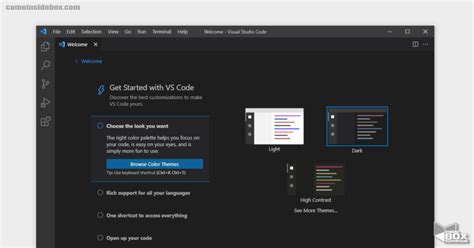 Vscode 설치 하는 방법과 언어 한글로 변경하기 Insidebox