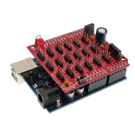 Solarbotics Groundvoltagesignal Arduino Shield Robotshop