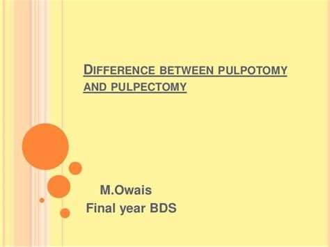 Difference Between Pulpotomy And Pulpectomy Different Dentistry Pie