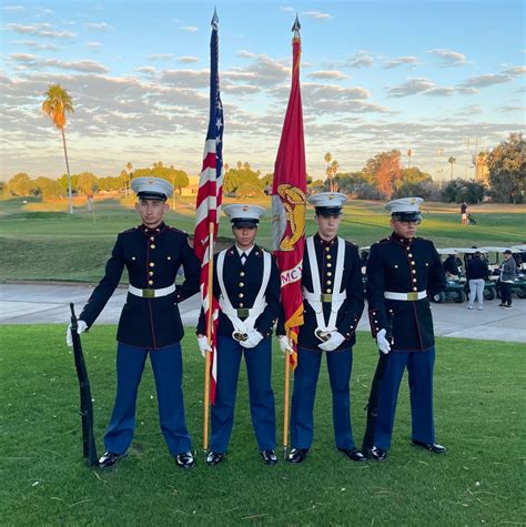 Drill Team Color Guard KOFA HIGH Babe MCJROTC Drill Team Color Guard KOFA HIGH Babe MCJROTC