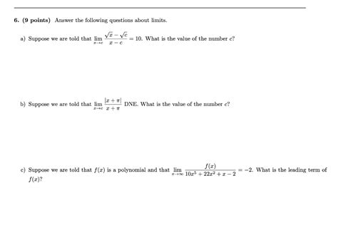 Solved Points Answer The Following Questions About Chegg Com