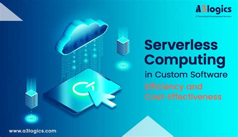 serverless computing in custom software efficiency and cost