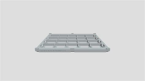 CPU Tray For Socket Pcs Download Free D Model By Nano Cc Sketchfab