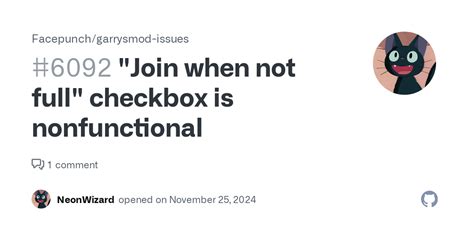 Join When Not Full Checkbox Is Nonfunctional · Issue 6092