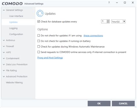 Comodo Client Security Software Updates Download Software Updates COMODO